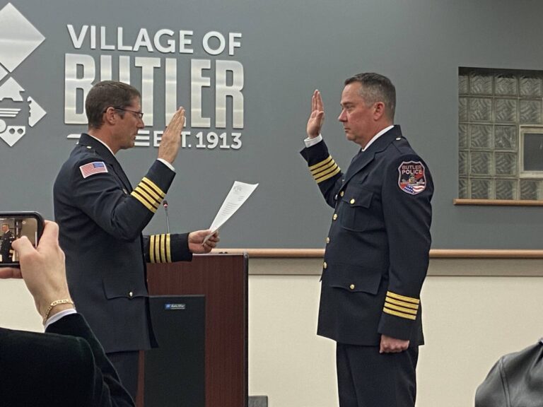 McMahon public safety specialist Brian Zalewski sworn in as Village of ...